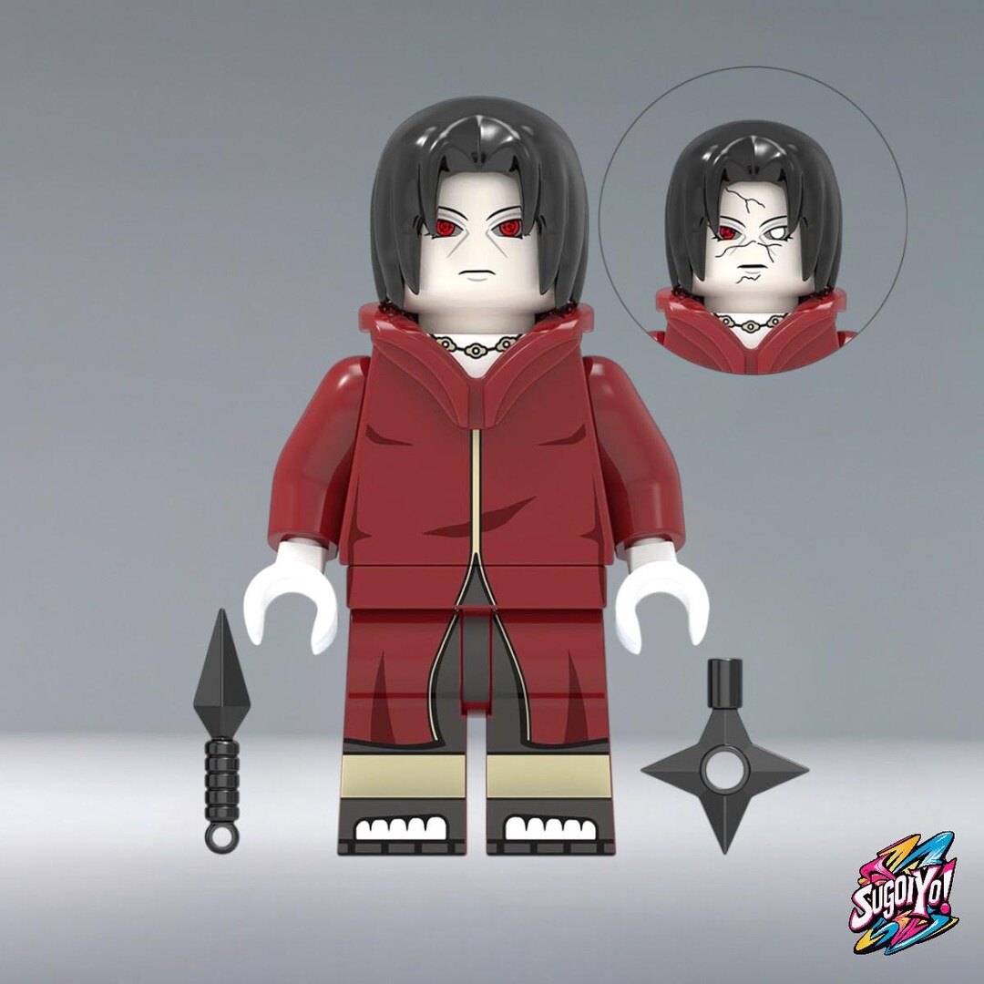 Mini Toy Shinobi Figure Legendary Uchiha Warrior Collectible - Etsy