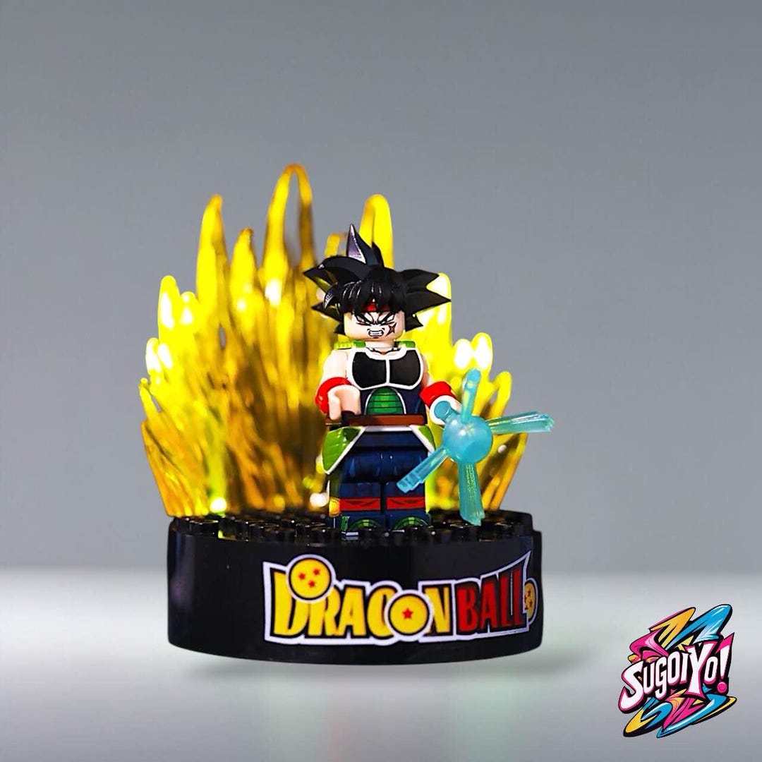 Bardock bādakku LEGO Minifigure Dragon Ball Z Hero & Gokus Father Ideal ...