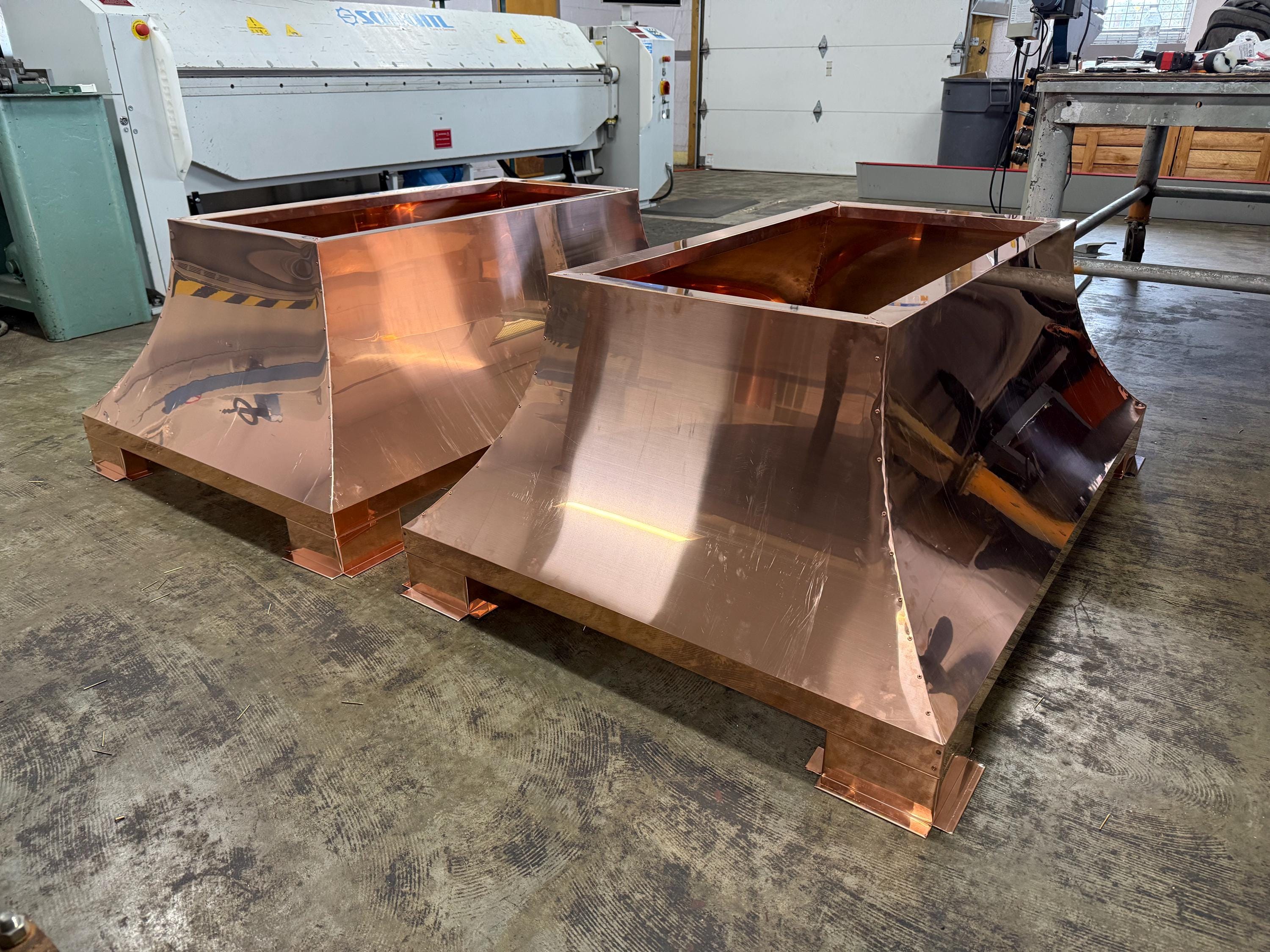 Chimney Shrouds - Built to Size Copper, Aluminum, Stainless Steel - Etsy