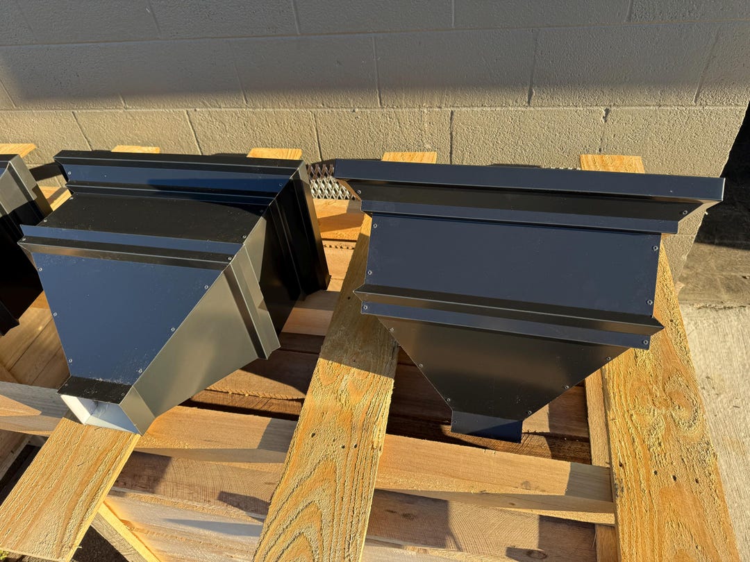 Premium Collector Boxes for 3x4" Downspouts Gutters Roof Drainage - Etsy