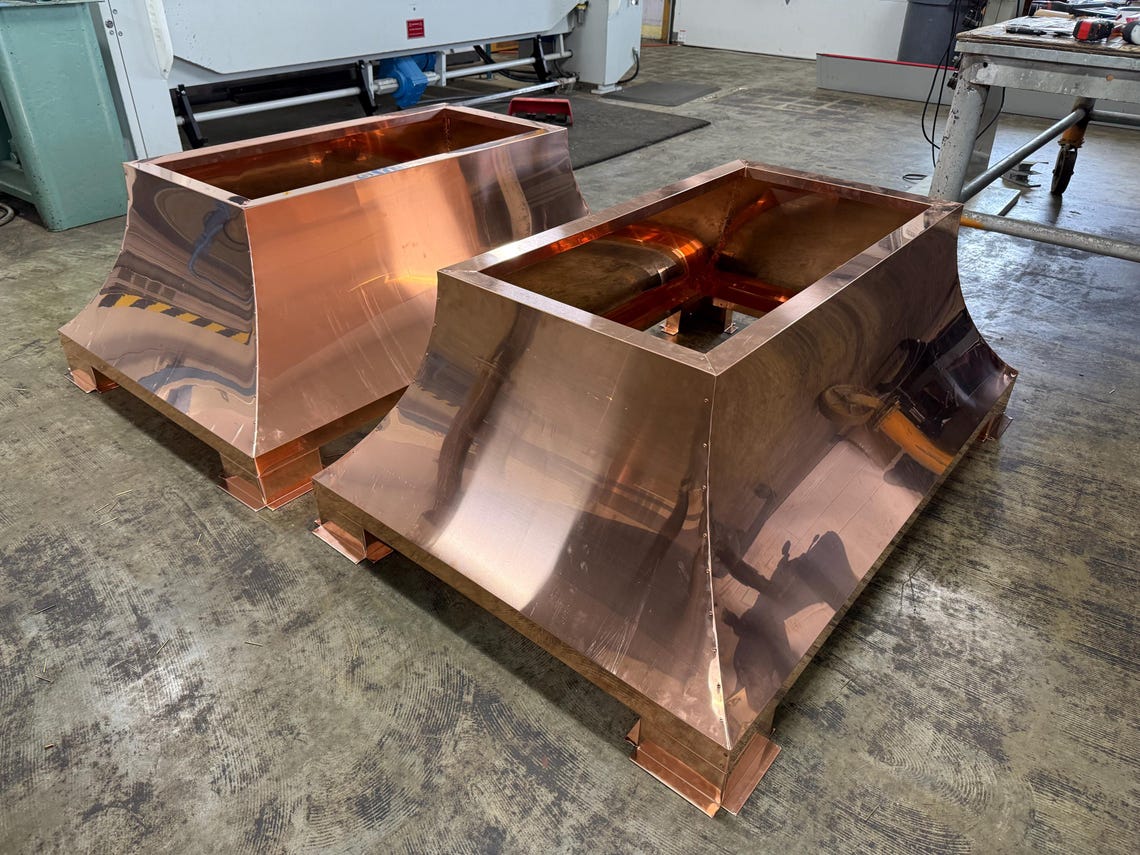 Chimney Shrouds - Built to Size Copper, Aluminum, Stainless Steel - Etsy