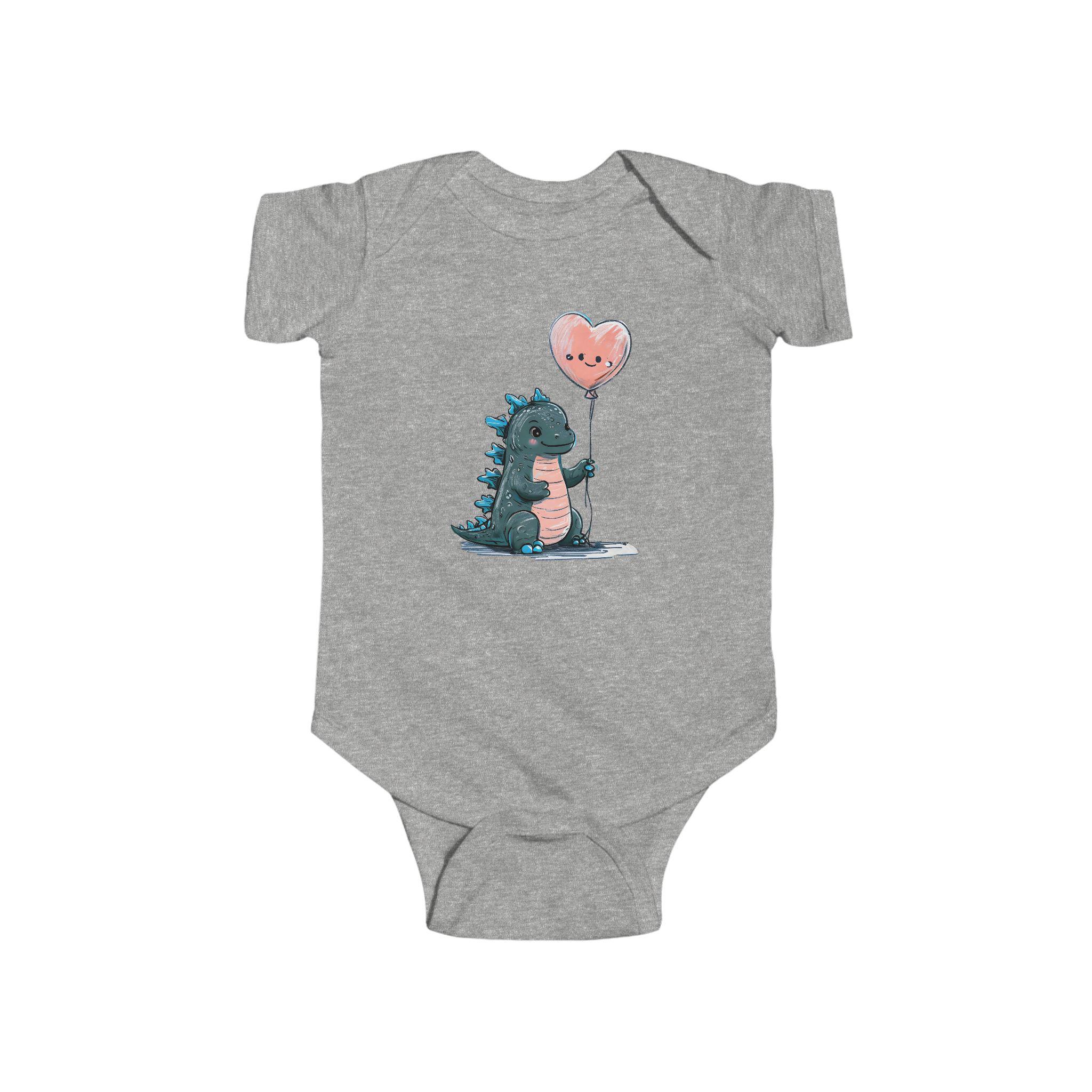 Godzilla Baby Onesie, Cartoon Design Infant Bodysuit, Fun Baby Gift ...
