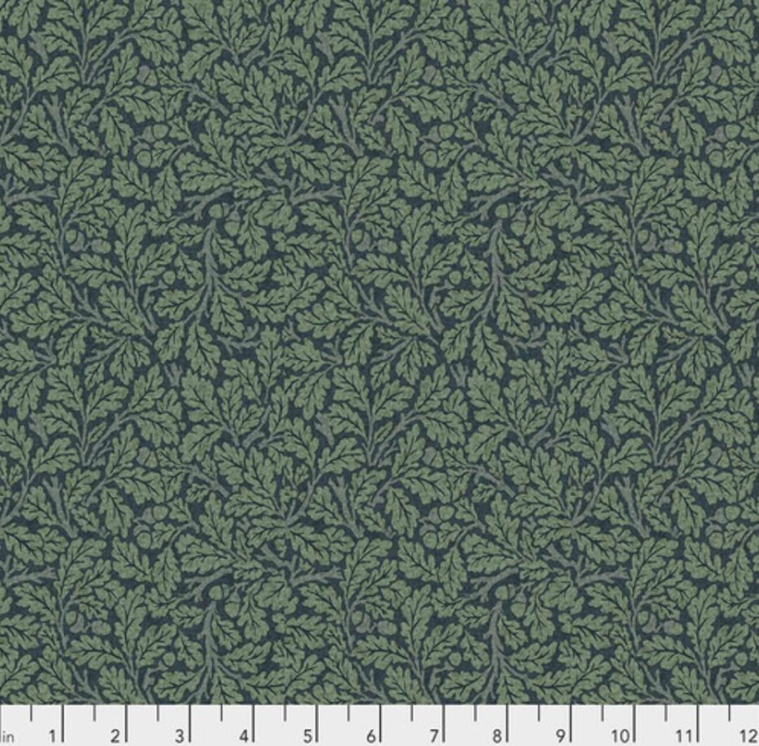 Cascade Roman Shade - Handmade Using "oak - Indigo" Fabric Designed by ...