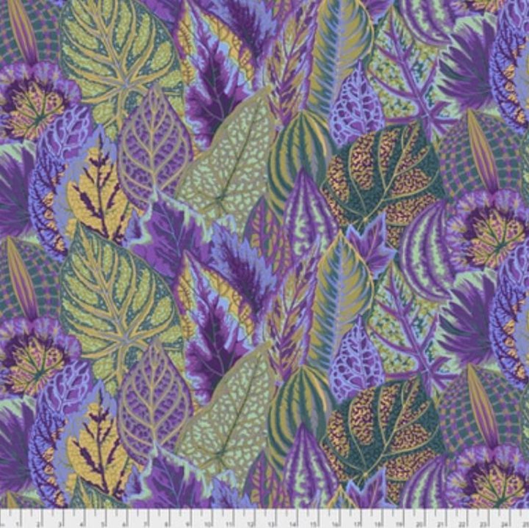 Cascade Roman Shade - Handmade Using "coleus" Fabric Designed by Kaffe ...