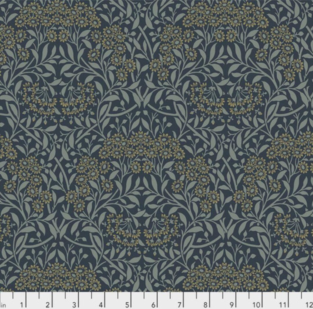 Cascade Roman Shade - Handmade Using "michaelmas Daisy - Ink" Fabric ...