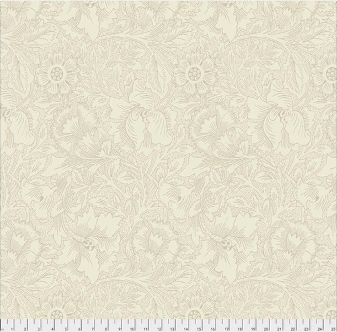 Cascade Roman Shade - Handmade Using "poppy - Cream" Fabric Designed by ...