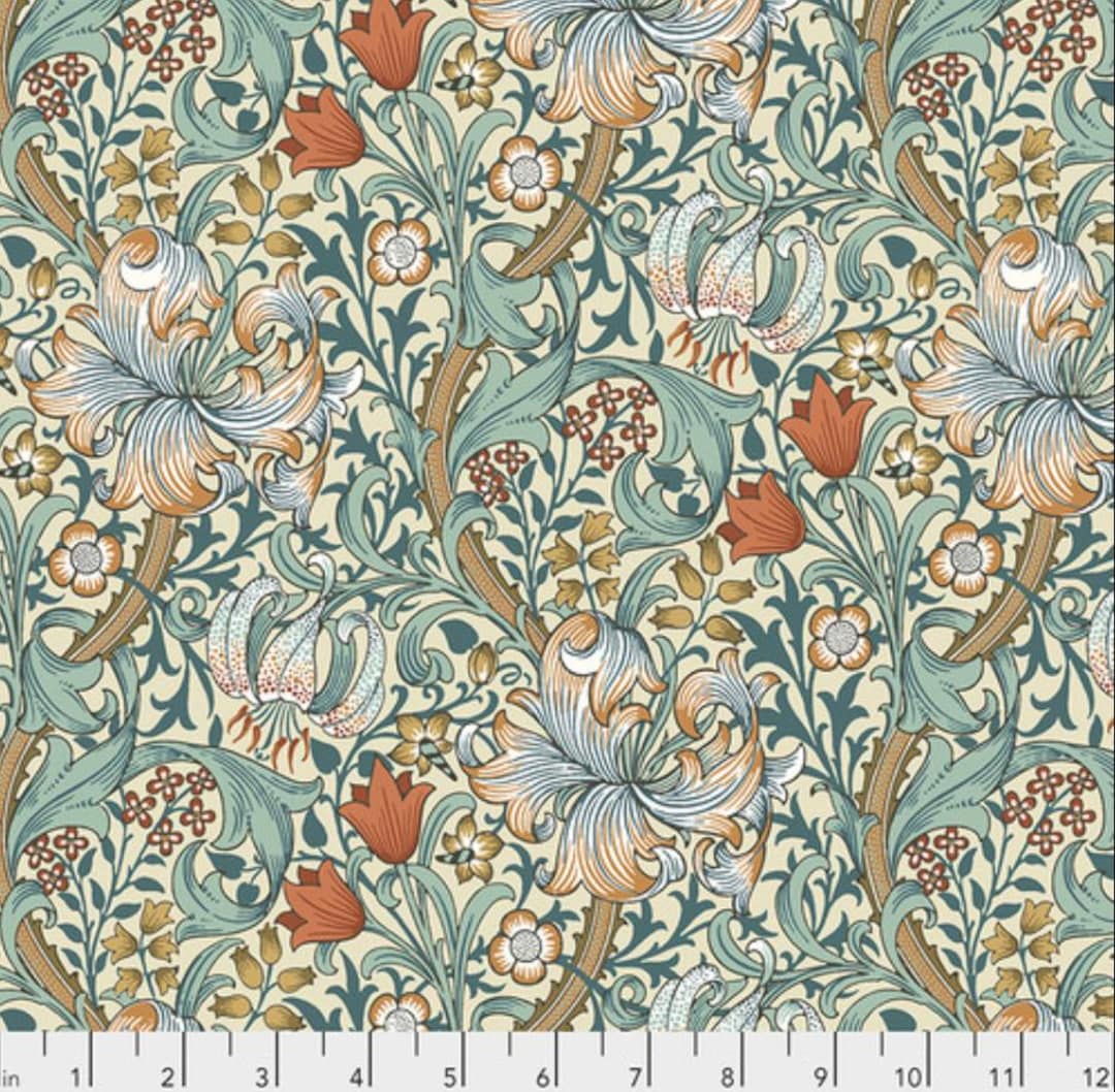 Cascade Roman Shade - Handmade Using "golden Lily - Autumn" Fabric ...