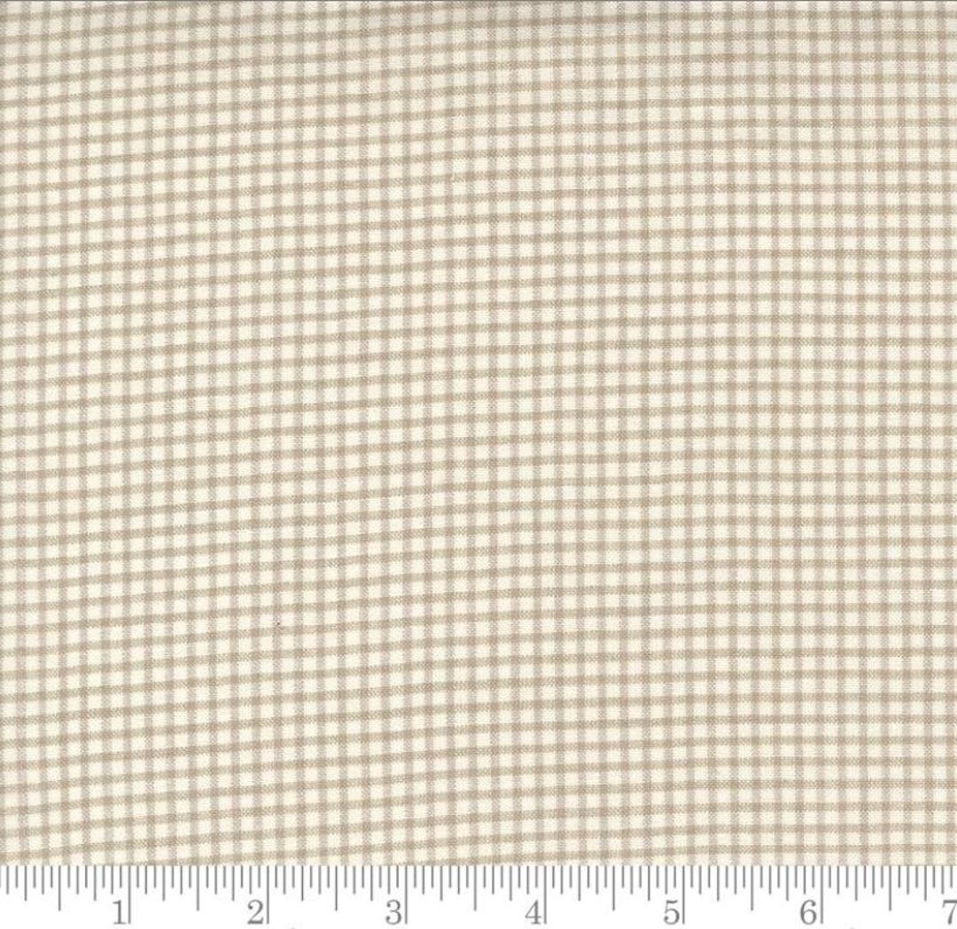 Cascade Roman Shade - Handmade Using "gingham Roche Pearl Small" Fabric ...