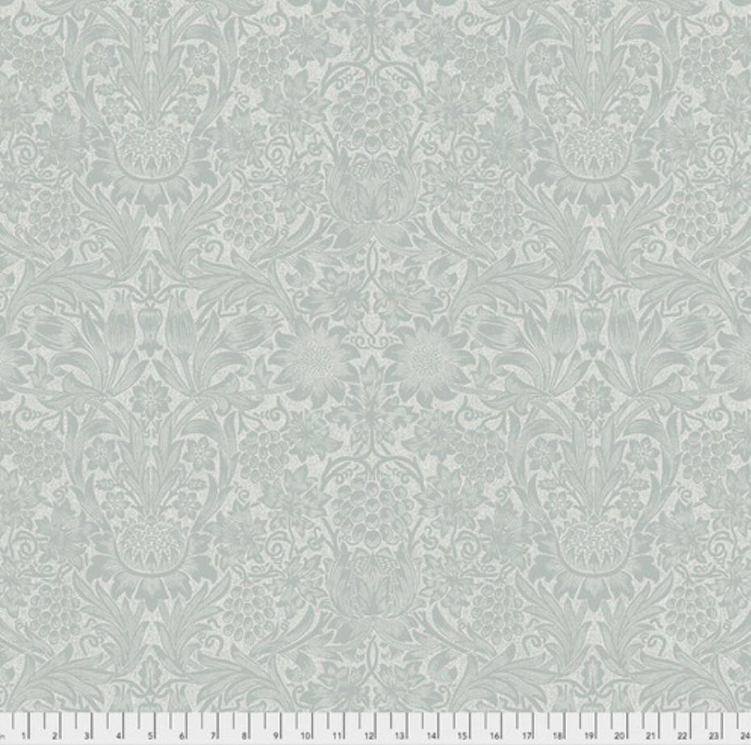 Cascade Roman Shade - Handmade Using "pure Sunflower - Mint" Fabric ...