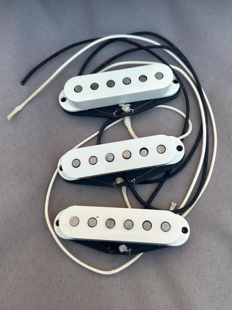 Vintage Style Alnico 5 Stratocaster Staggered Electric Guitar Pickup ...