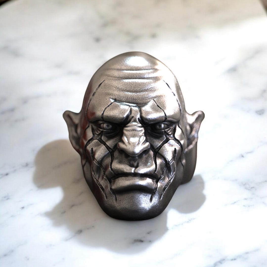 Ferocious Orc Ring, Mythical Goblin Warrior, 925 Sterling Silver - Etsy ...