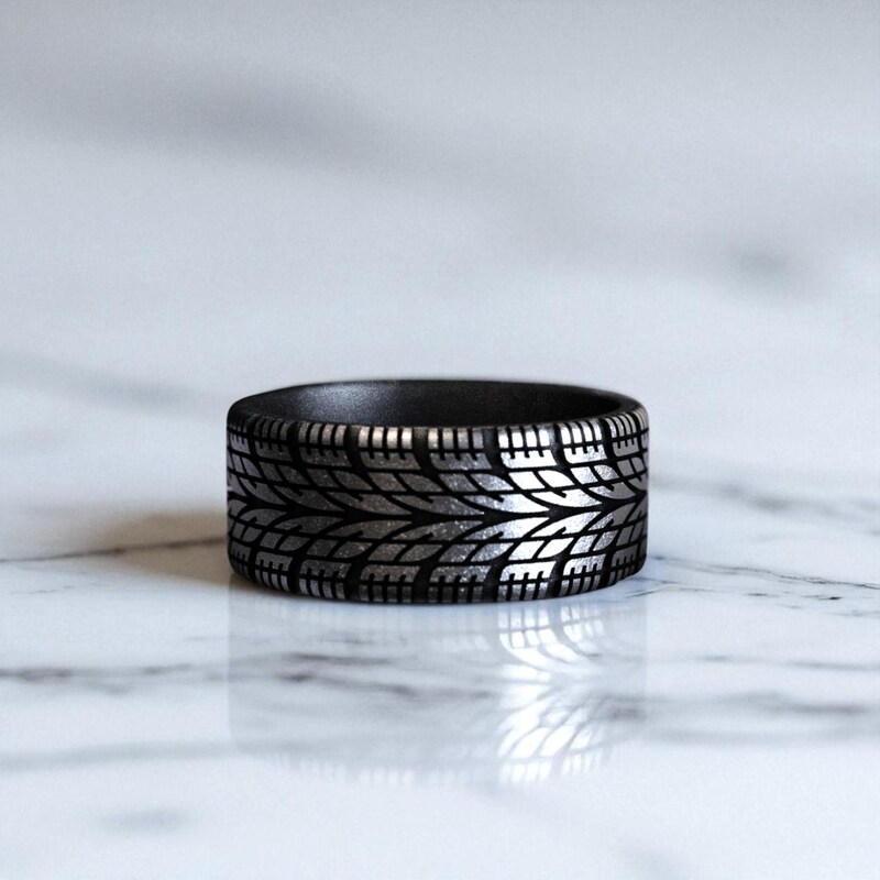 Tire Tread Ring - Etsy