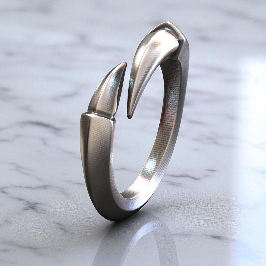 Handcrafted Sterling Silver Talon Claw Ring, Statement Jewelry - Etsy