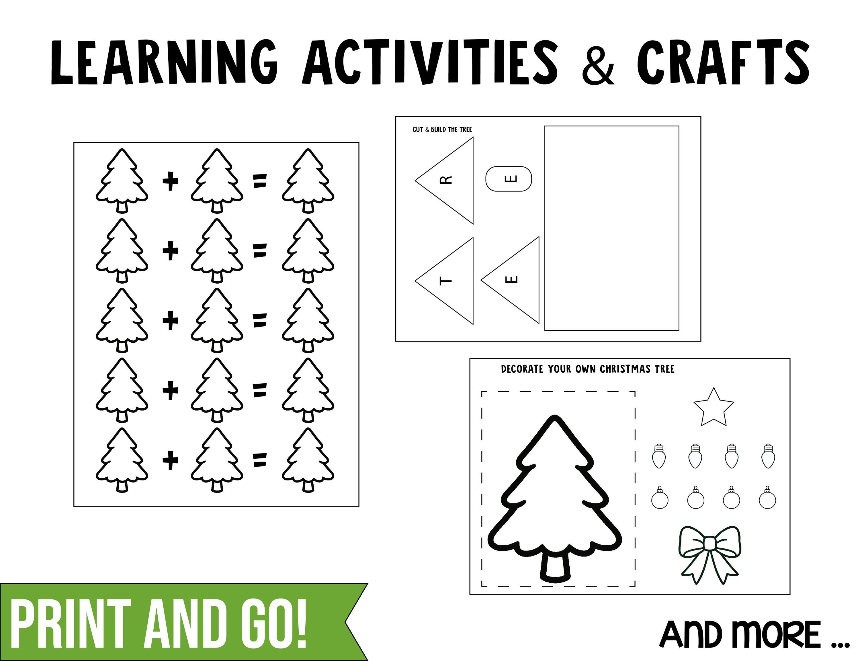 Christmas Tree Farm Dramatic Play Set | Pretend Play Center | Preschool ...