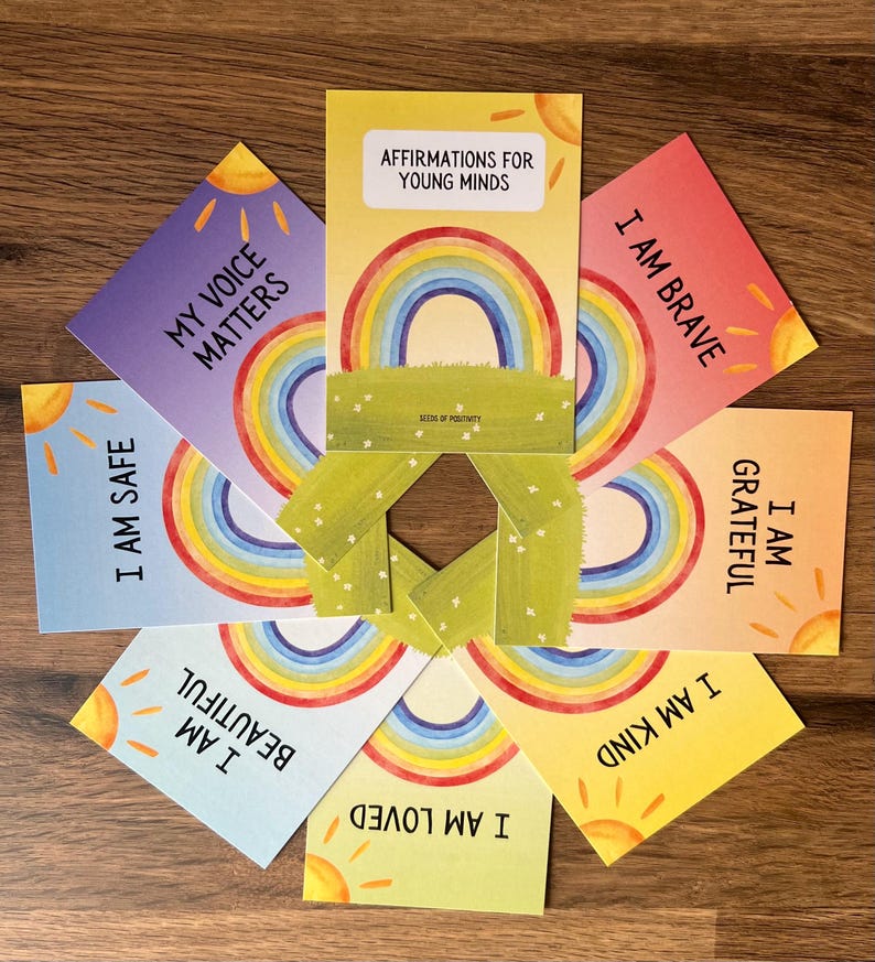 Seeds of Positivity: Affirmation Cards for Children, Groups and Parents ...