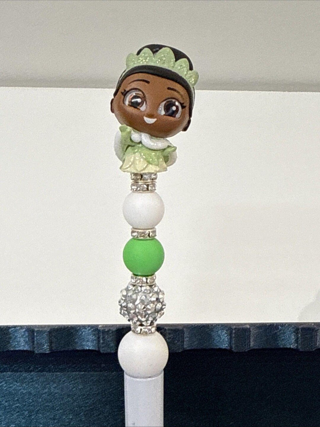 Princess Tiana Disney Doorable Beaded Writing Pen Princess and the Frog ...