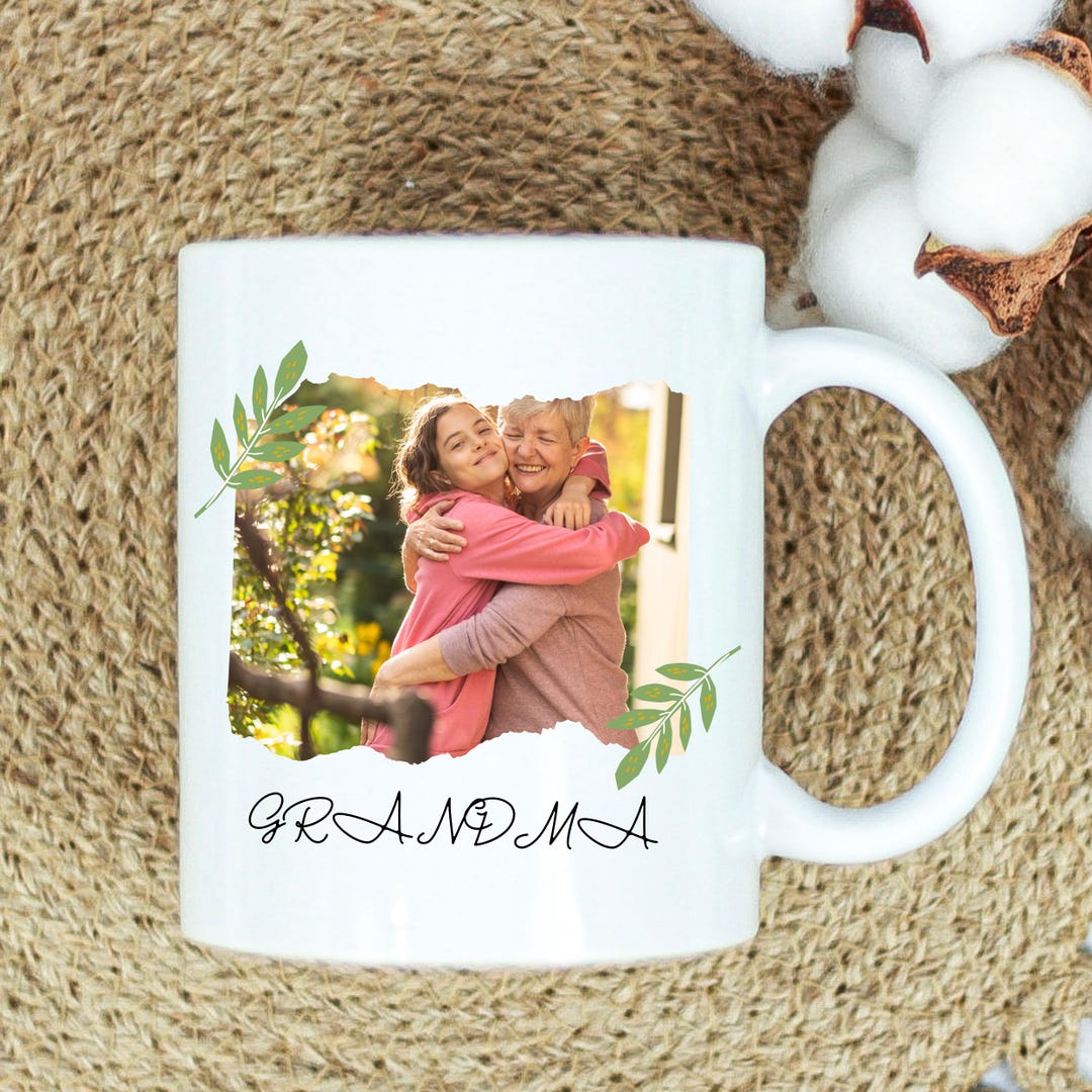 Personalized Photo Coffee Mug Birthday Gift, Custom Mug Gift for Mom ...
