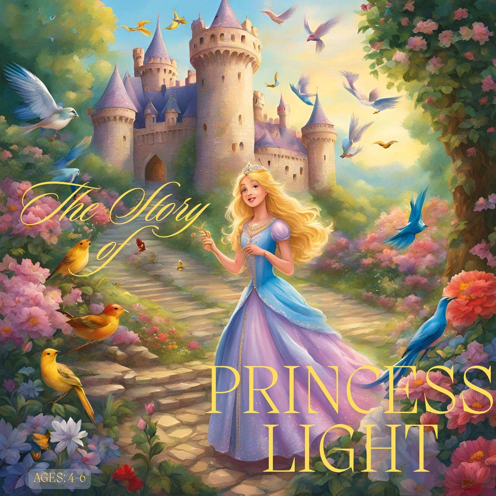 The Story of Princess Light - Etsy