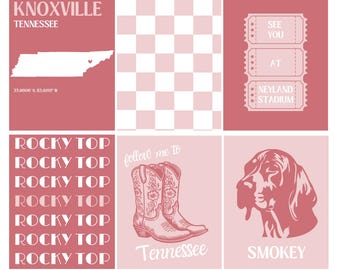 University of Tennessee Posters - Etsy