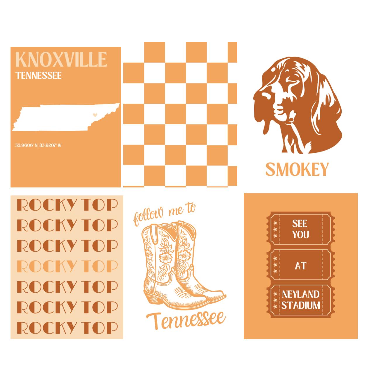 University of Tennessee Posters - Etsy