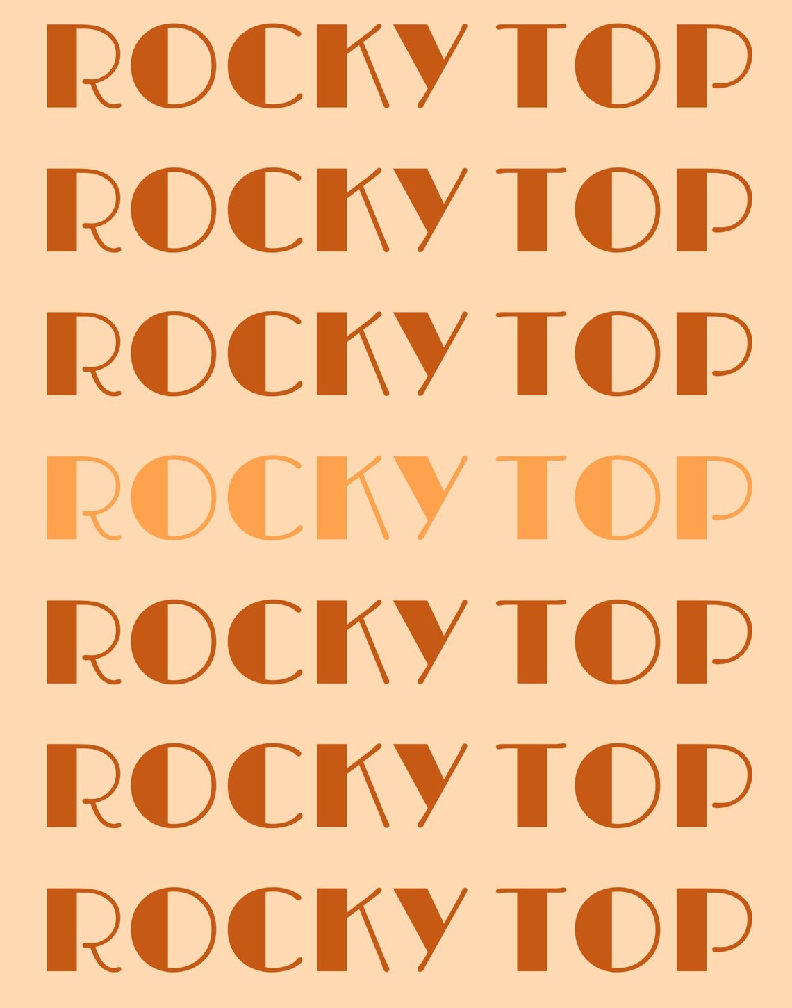 University of Tennessee Posters - Etsy