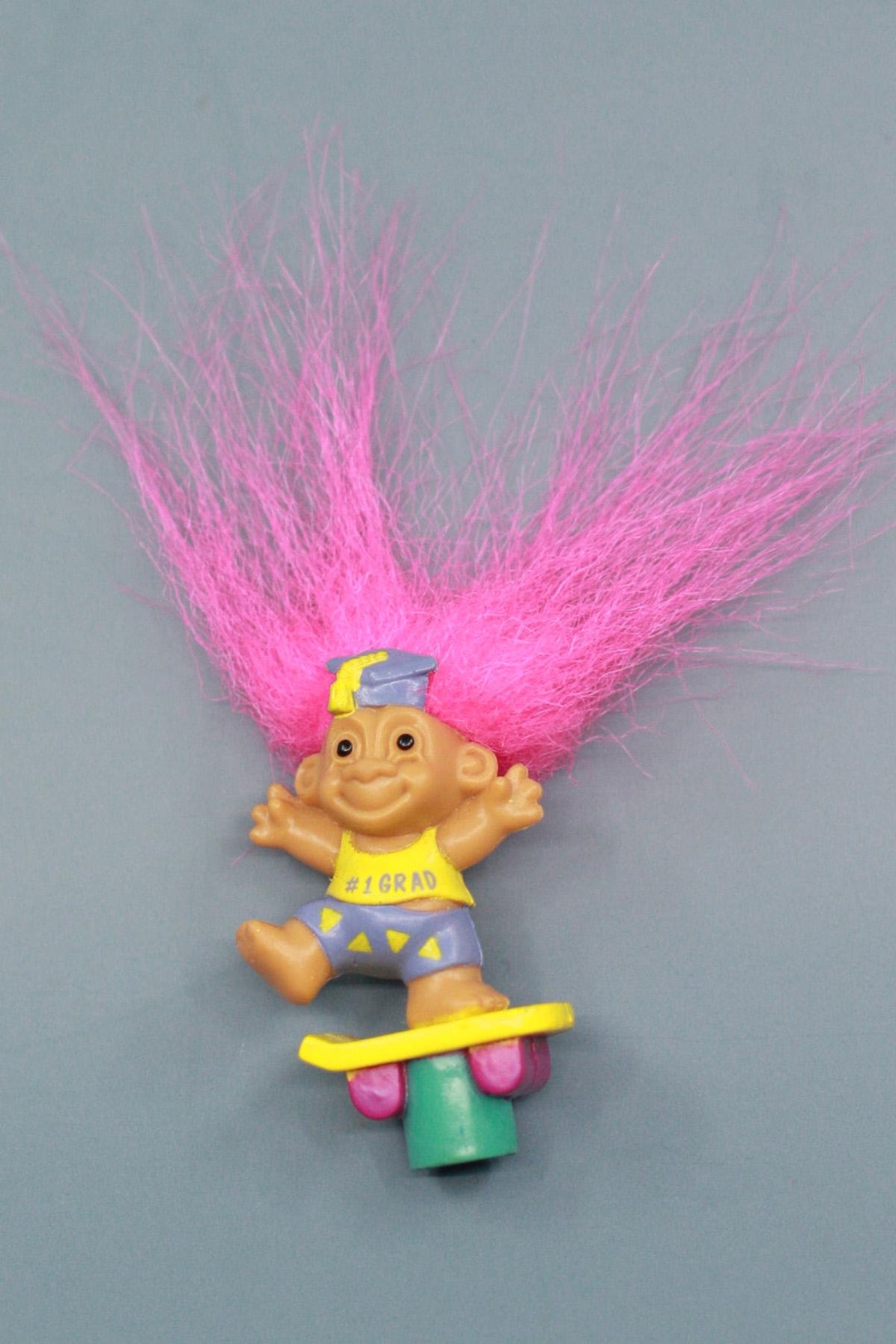 1990s Graduation Troll Doll Pencil Top - Etsy