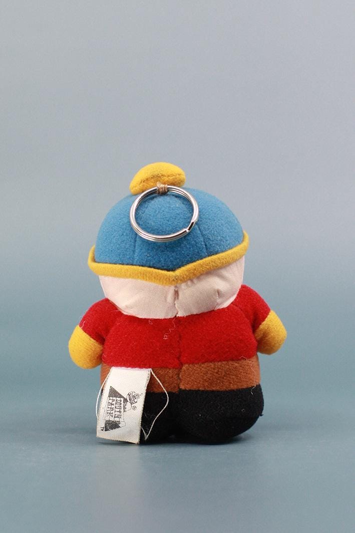 South Park Cartman Keychain Plush - Etsy