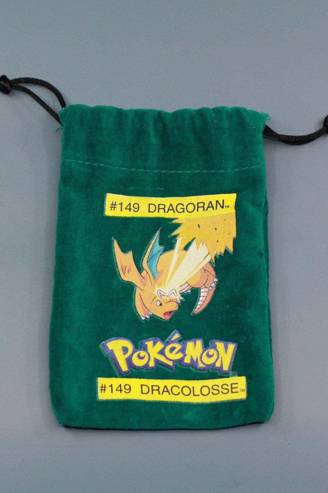 Vintage Pokémon Dragonite Pouch - Etsy