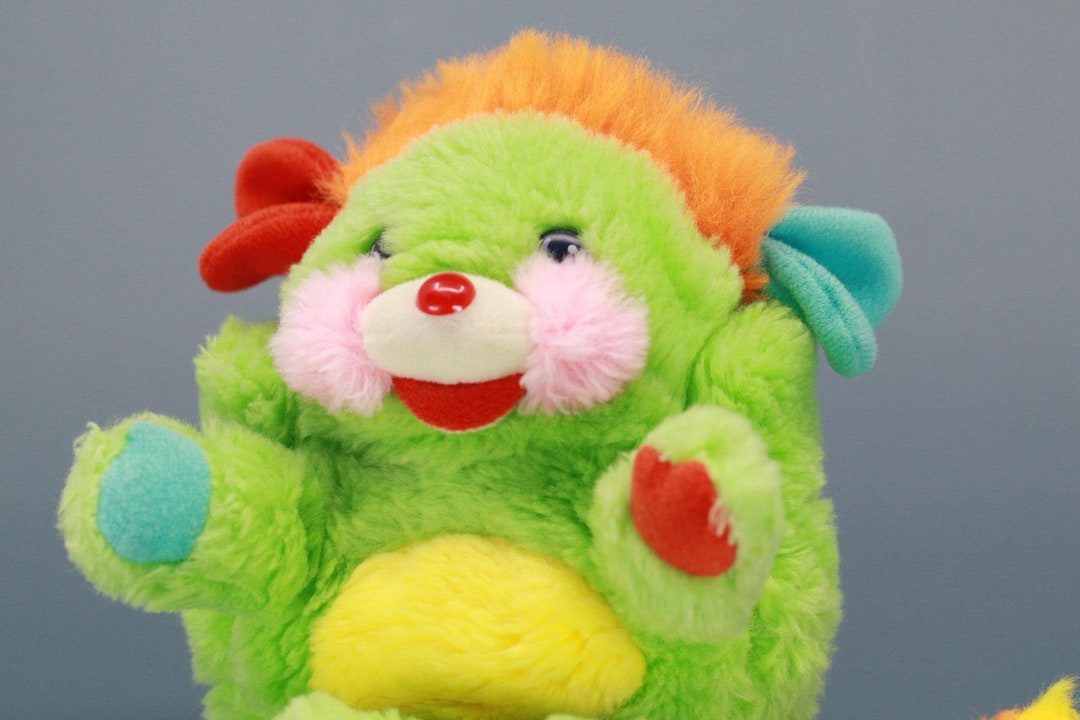 Nostalgic 1986 Green Popples Plush – PUTTER Popples by Mattel - Etsy