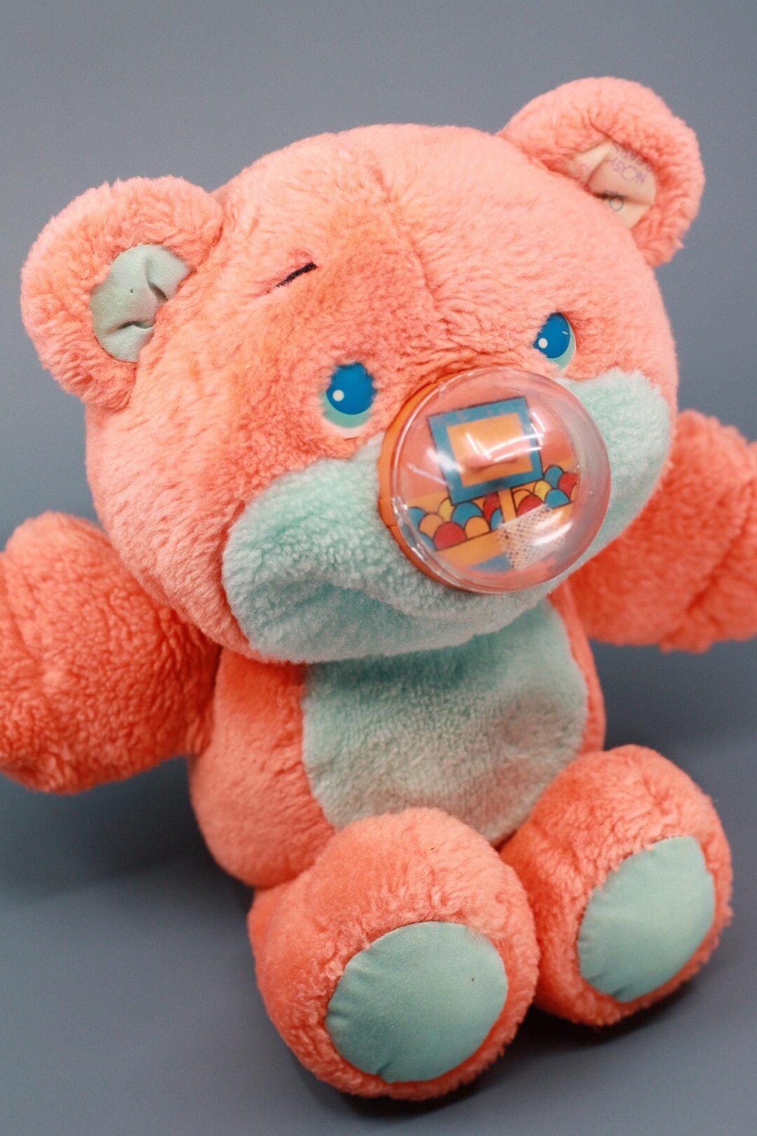 Orange Basketball Nosy Bear "rumpus" Plush Teddy Bear - Etsy