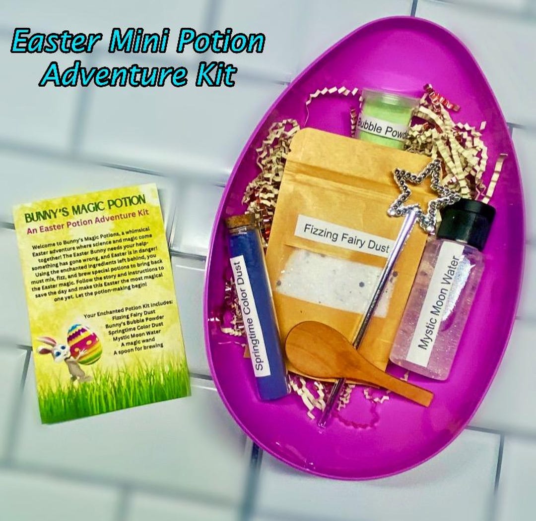 Bunny’s Magic Potion- Easter Mini Potion Kit | Fun Spring Science Gift ...