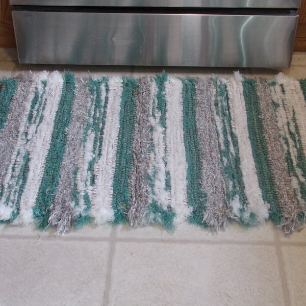 Teal Rug - Etsy