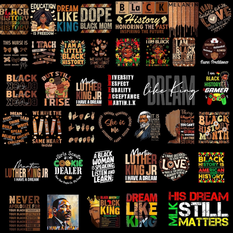 Black Man History Art - Etsy UK