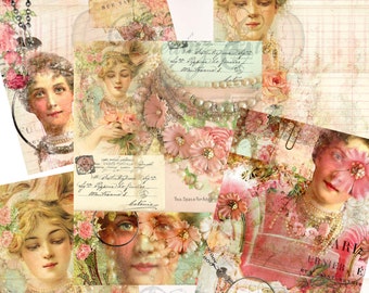 Digital Kit victoria Anne Ephemera Great for | Etsy