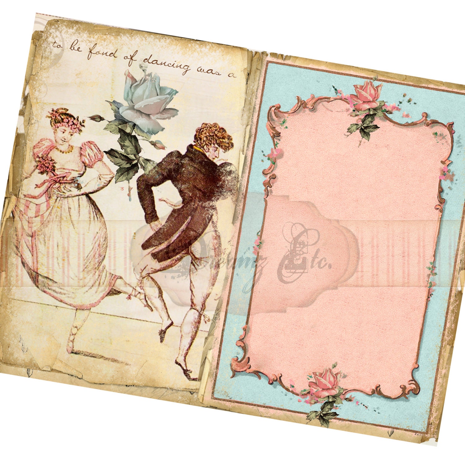 Jane's Journal - Digital Paper - Digital Journal/mini-album Kit "jane's ...