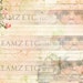 Vintage Themed Lined Paper Collection - PACK 2 - 5 Different Designs - Etsy