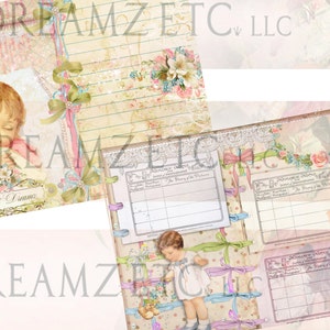 Digital Paper - Journal Kit - "bundle of Joy" Part 1 - Great for ...