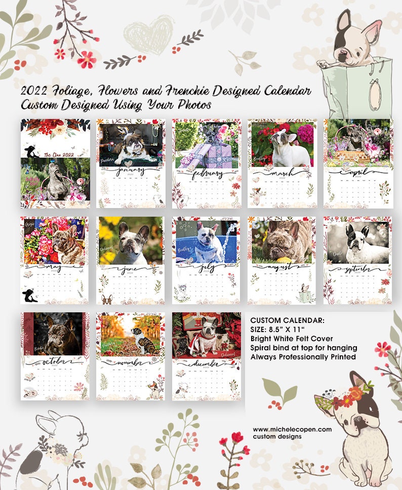 2024 Personalized Calendar - 2024 Custom Photo Calendar - 2024 Wall ...