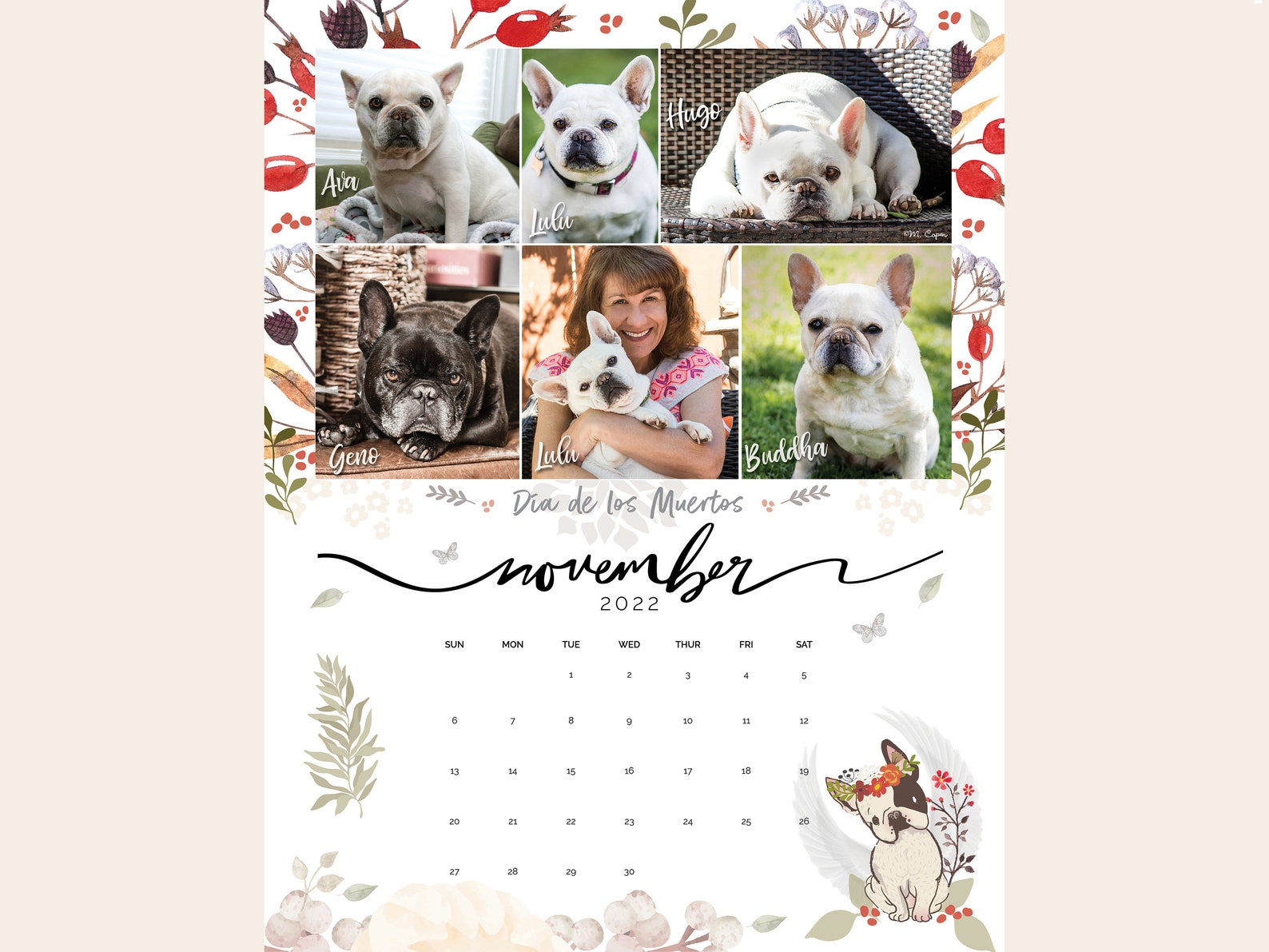 2024 Personalized Calendar 2024 Custom Photo Calendar 2024 Wall ...