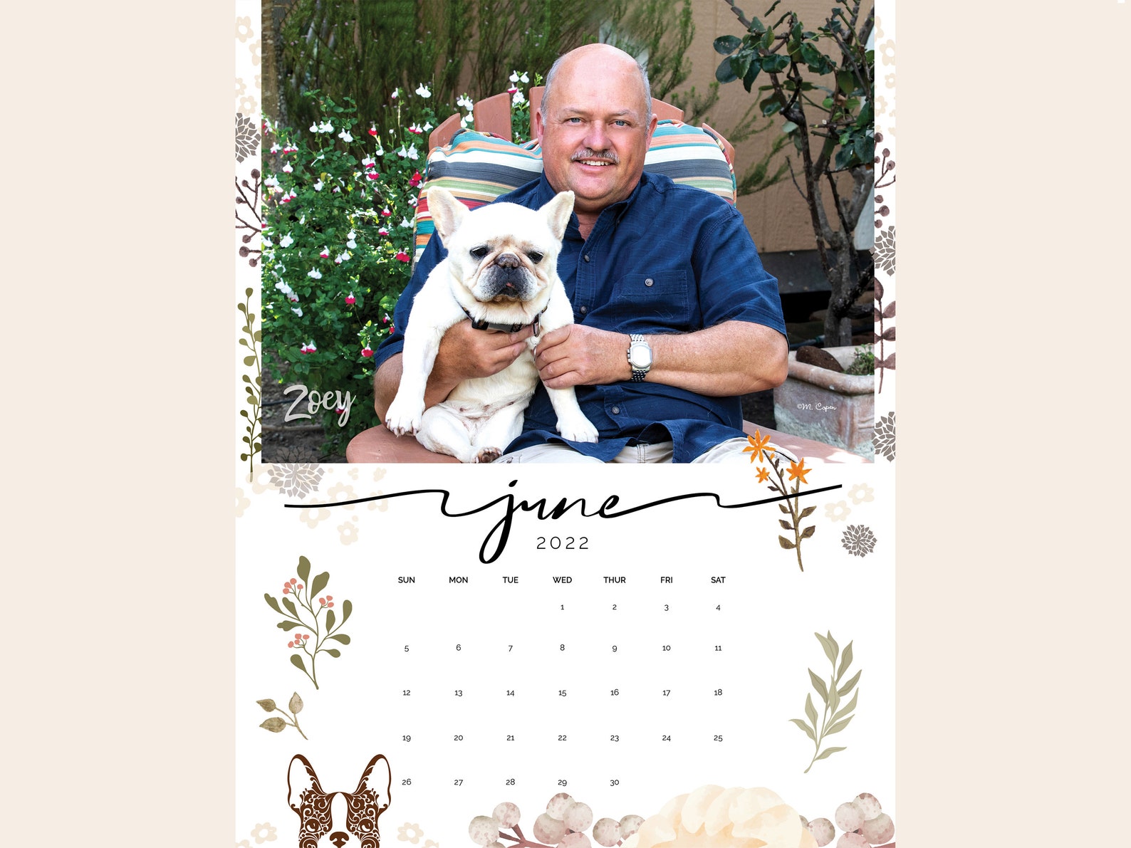 2024 Personalized Calendar 2024 Custom Photo Calendar 2024 Wall ...