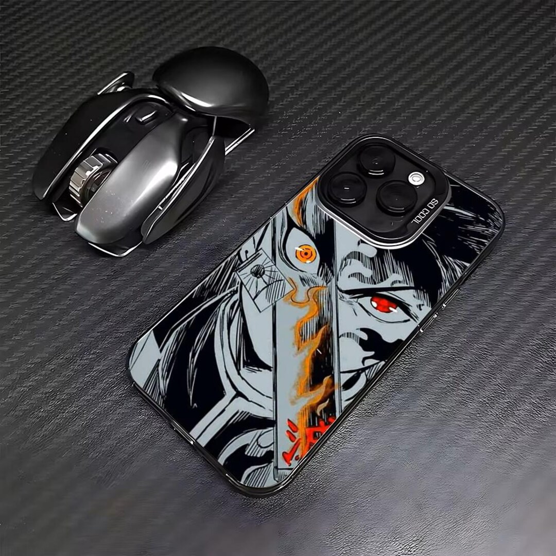 Anime Demons Slayers Phone Case for iPhone 16 15 14 13 12 11 Pro Max X ...