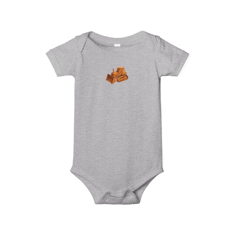 Origami Bulldozer Baby Romper: Papercraft Construction Outfit - Etsy