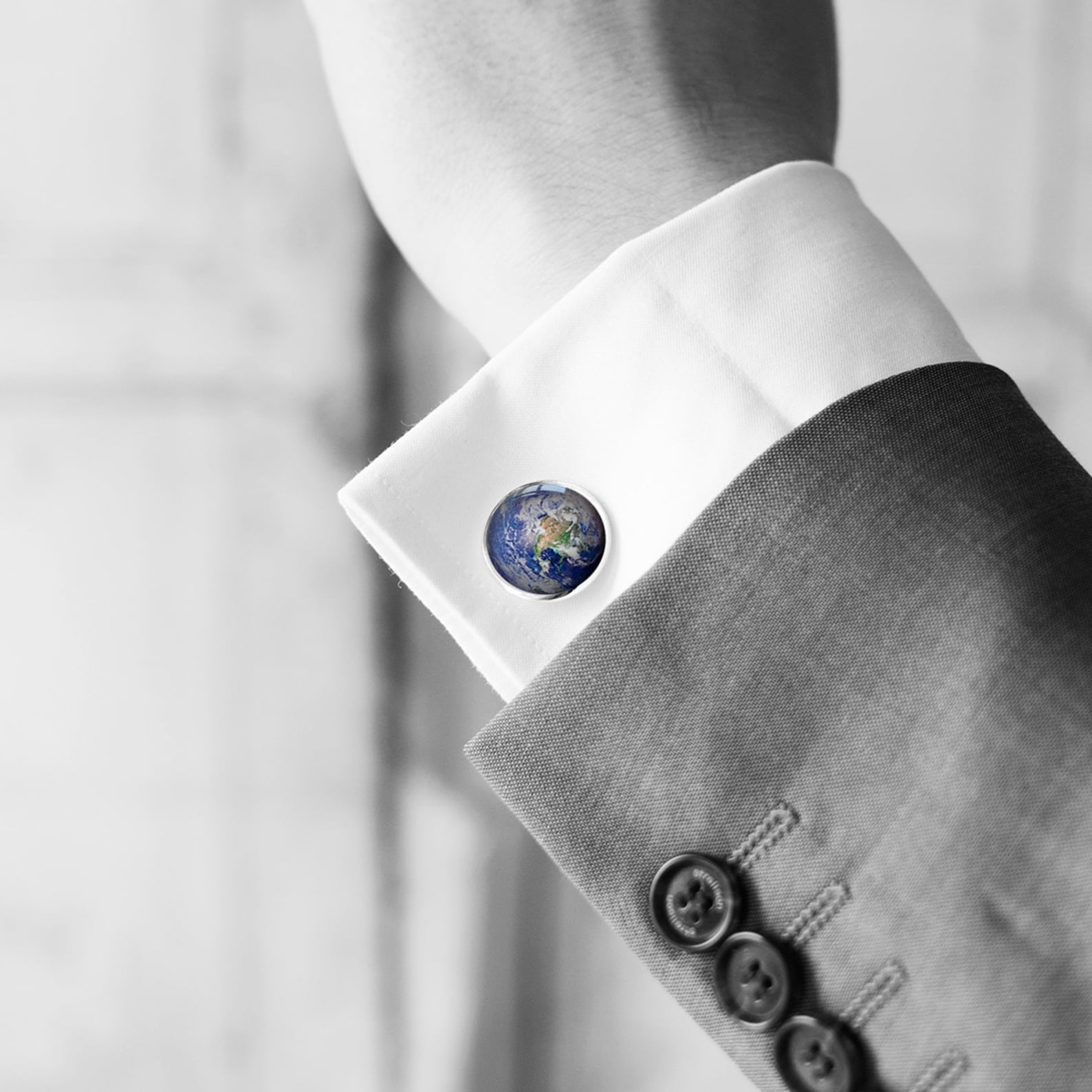 Planet Earth Cufflinks World Globe Cufflinks Wanderlust - Etsy