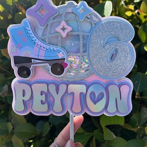 Roller Skate Cake Topper/ Skate Party Decoration - Etsy