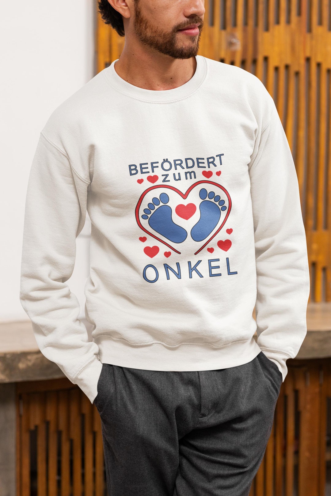 Promoted to Uncle Sweatshirt First Uncle Sweater Uncle Since 2025 ...