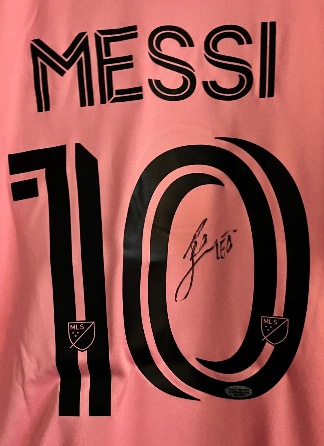Lionel Messi Signed Jersey With COA - Etsy
