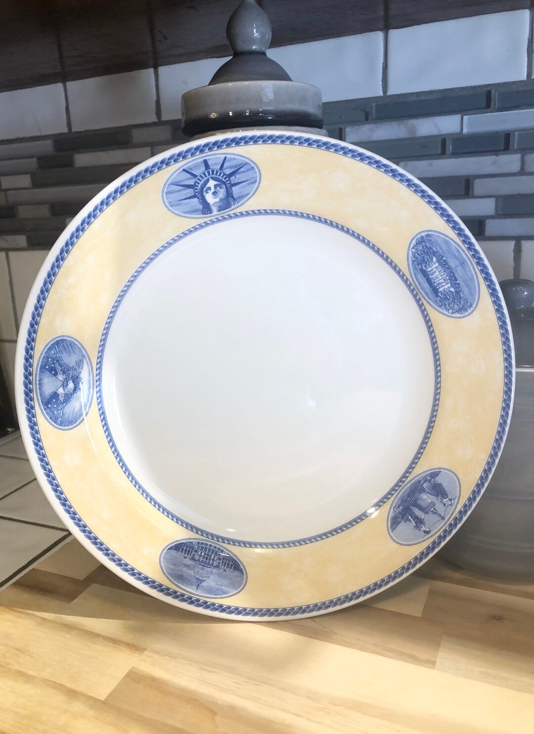 Vintage Churchill Dinner Plate, American Heritage, Millennium ...