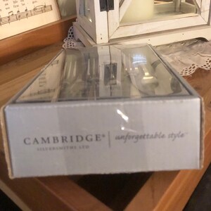 Vintage Cambridge Fine Stainless 6 Piece Cocktail Fork Set - Etsy