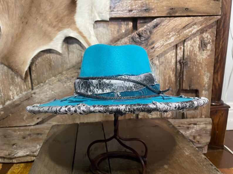 Dutton Turquoise Cowboy Hat - Etsy