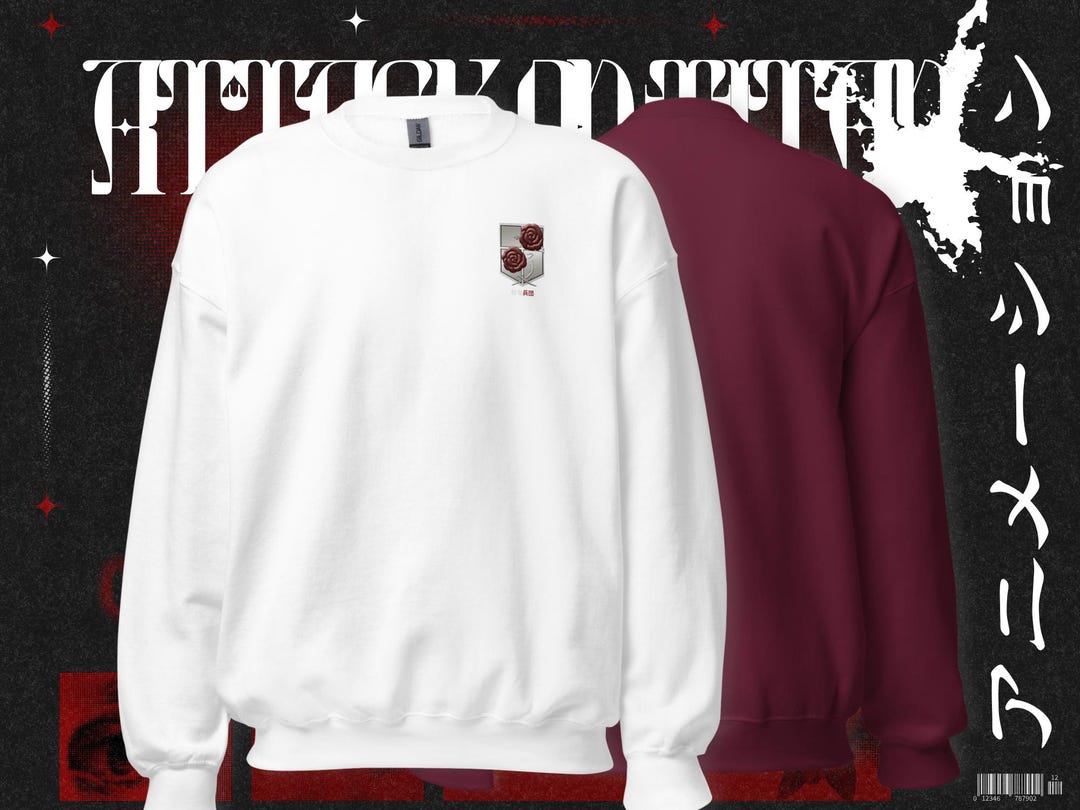 AOT - the Garrison Regiment - Unisex Sweatshirt, Attack on Titan Fan ...